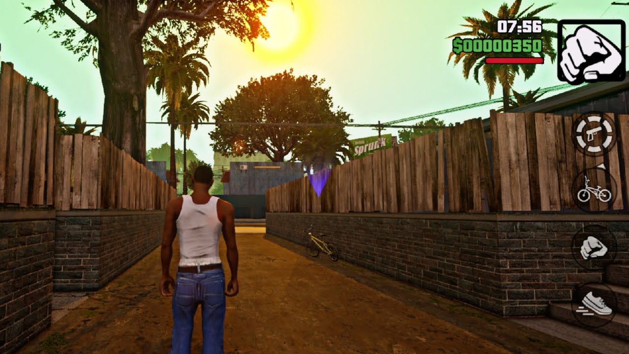 GTA San Andreas Netflix Edition Android Gameplay - YouTube