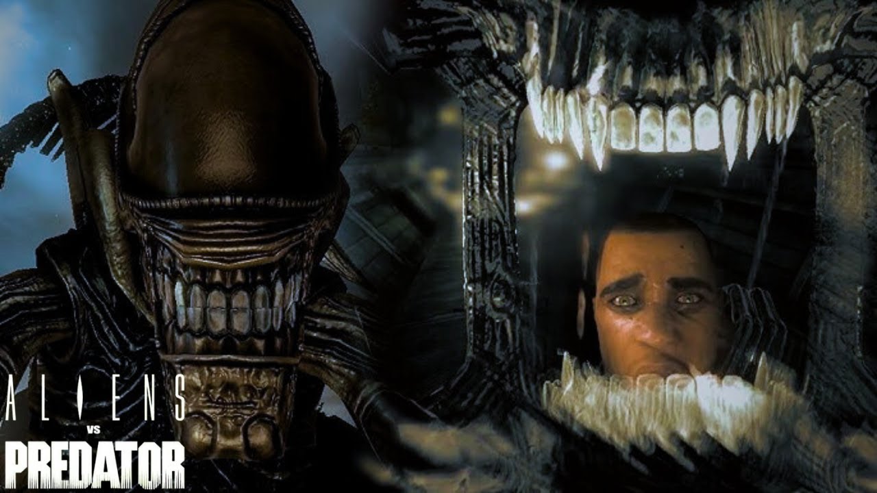 [ALIENS VS PREDATOR] épisode 9 : en mode infiltration !! - YouTube