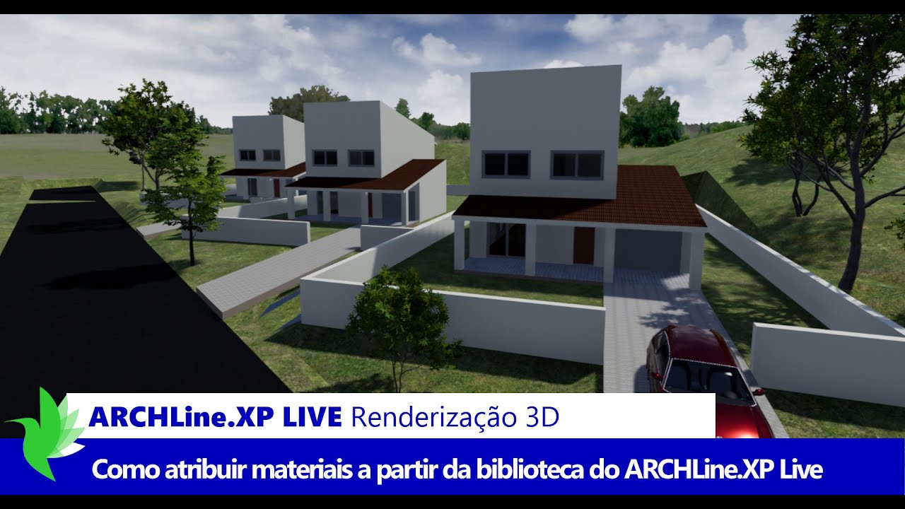Tutorial Software BIM 3D: Como Atribuir Materiais a Objectos no ARCHLine.XP LIVE - YouTube