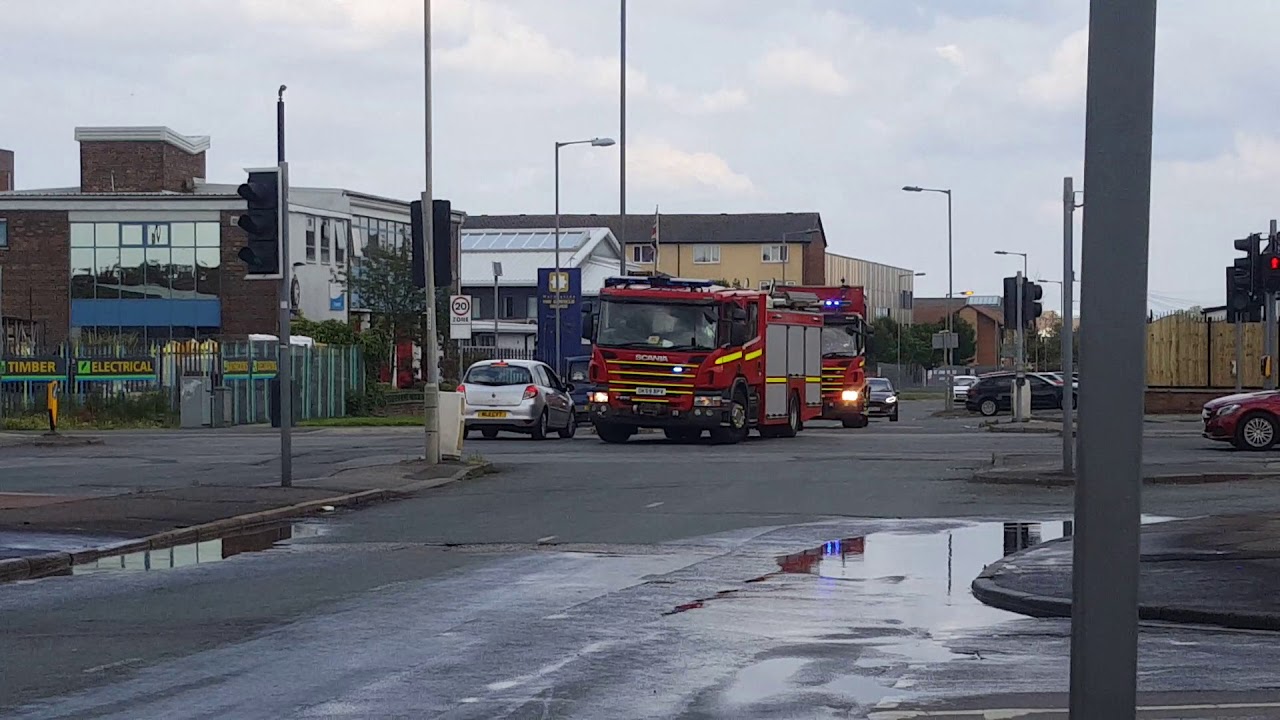 Merseyside fire an rescue service search an rescue team turnout to ...