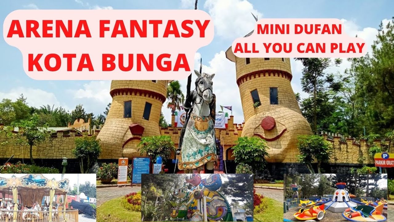 Arena Fantasi|Wisata Kota Bunga Puncak - Cianjur|Mini Dufan|All you can ...