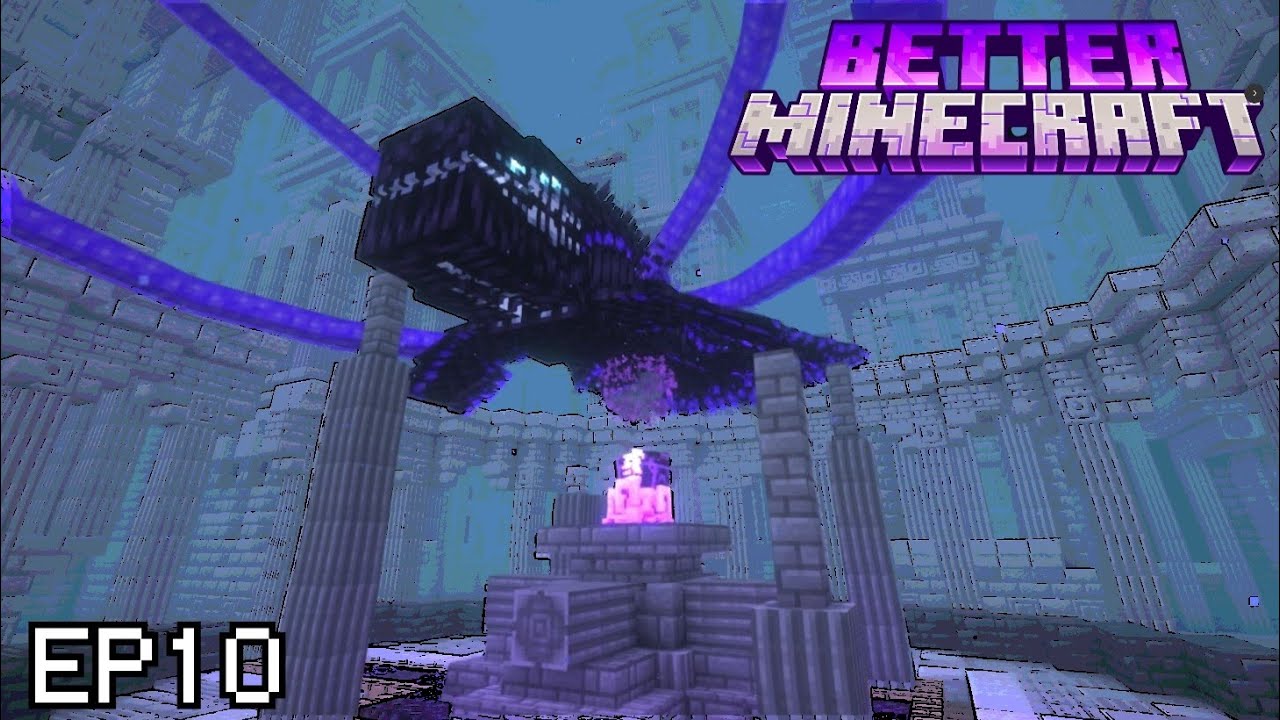 ตามหาวิหารใต้น้ำ เจอบอส Leviathan | minecraft Better [EP10] - YouTube