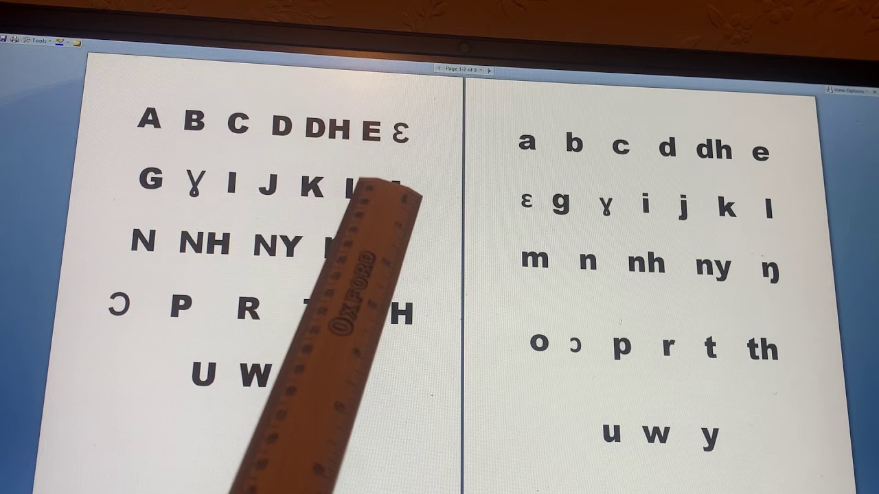 Kït Thuɔŋjiäŋ (Dinka alphabets) - YouTube