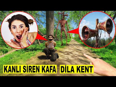DİLA KENT'İ KURTARMAK İÇİN KANLI SİREN KAFA ORMANINA GİTTİK !! (GERÇEK HAYATTA)