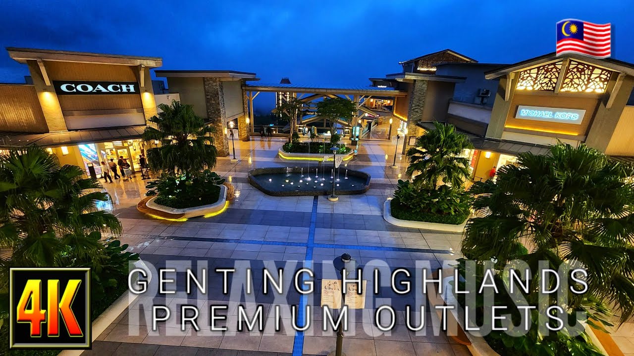 Genting Highlands PREMIUM OUTLETS, Resorts World Genting Malaysia - YouTube