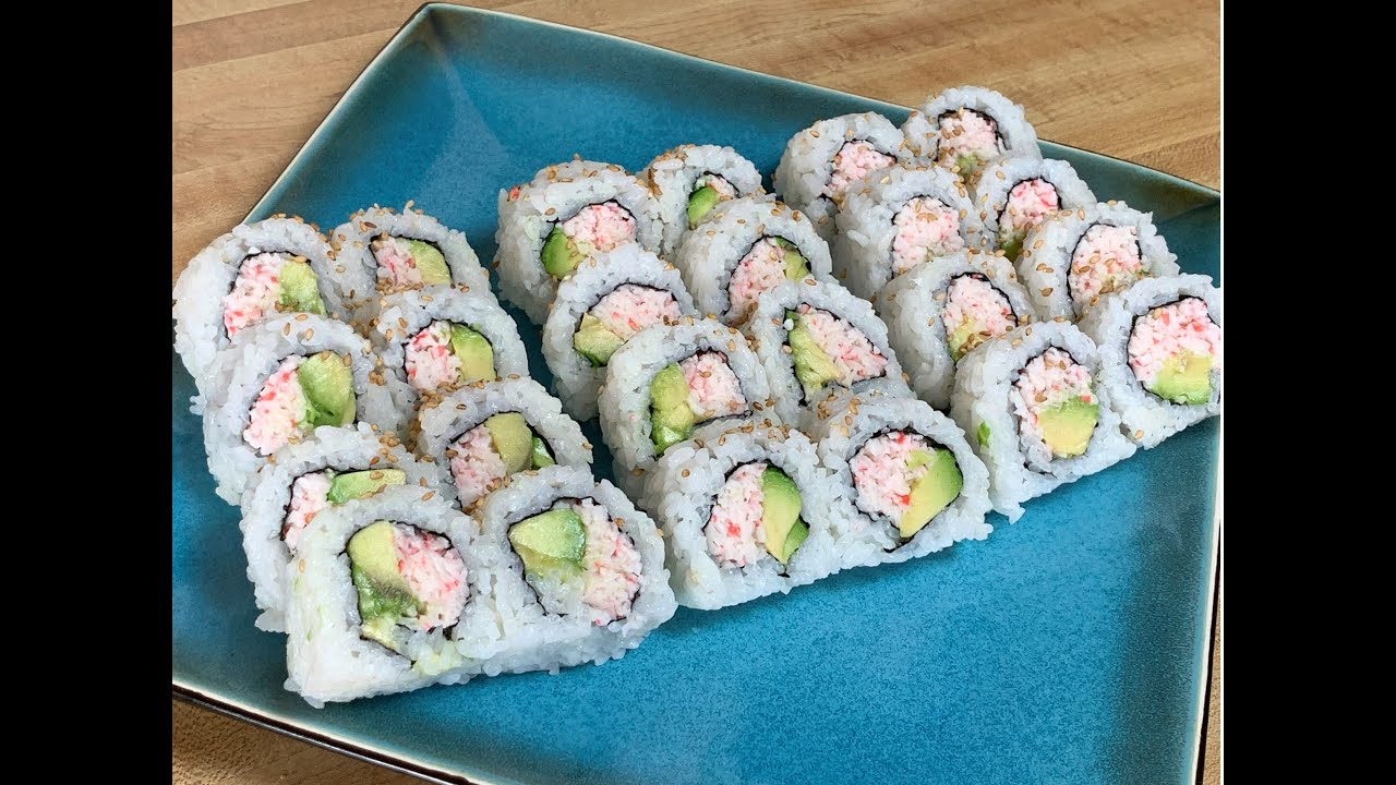 Easy California Roll Recipe - YouTube