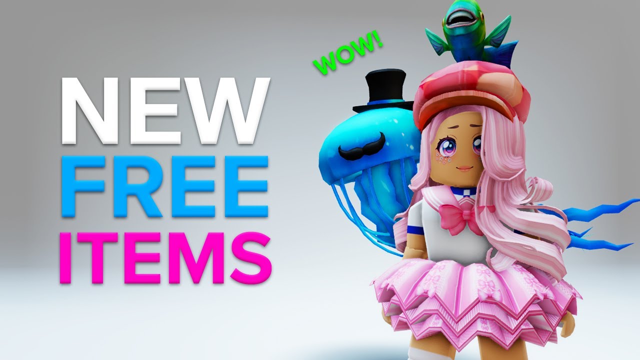 FREE ROBLOX ITEMS! HOW TO GET THE PARROT FISH FACE AND NARS' AFTERGLOW ...