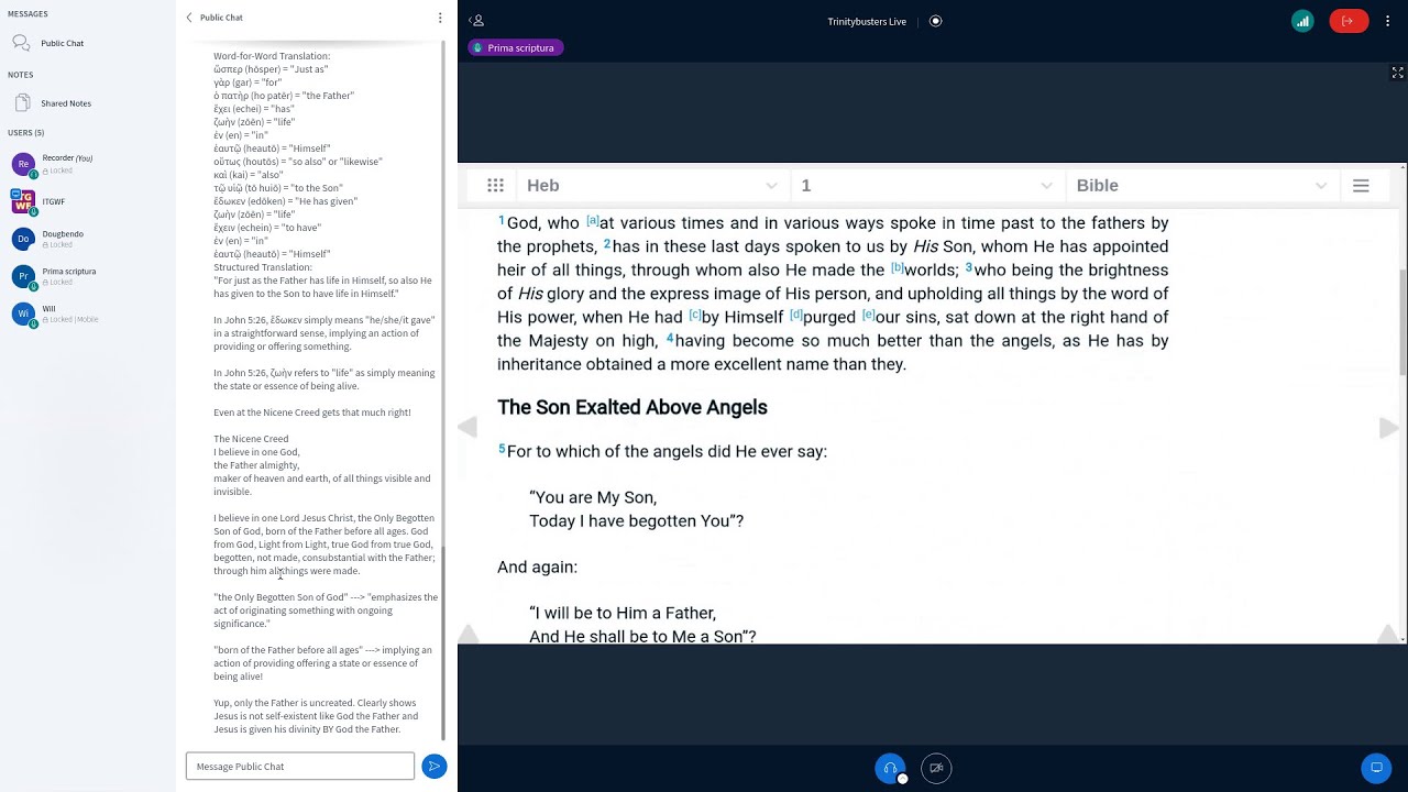 Prima Scriptura Wastes Our Time With Diversions - Trinitybusters Live ...