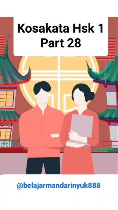 Kosakata Hsk 1 Part 28 - YouTube