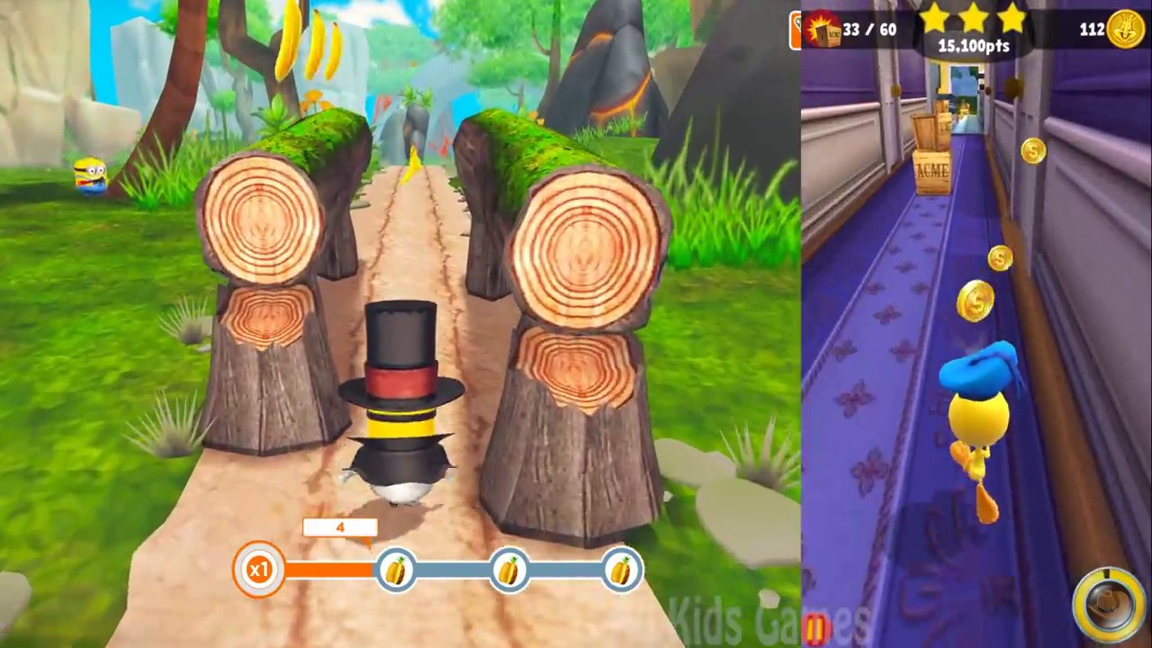 Despicable Me 2 Minion Rush : Magician Minion Vs Tweety Bird ! Games ...