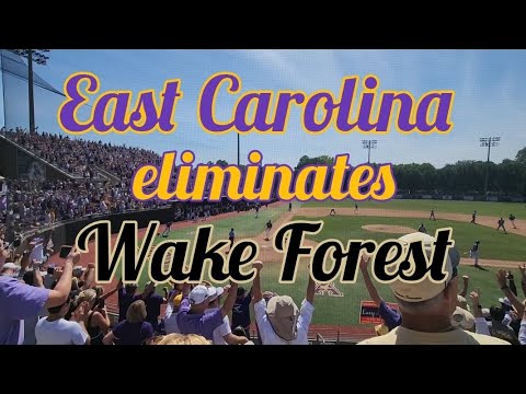 EAST CAROLINA ELIMINATES WAKE FOREST ON LUKE NOWAK'S WALK-OFF SINGLE ...