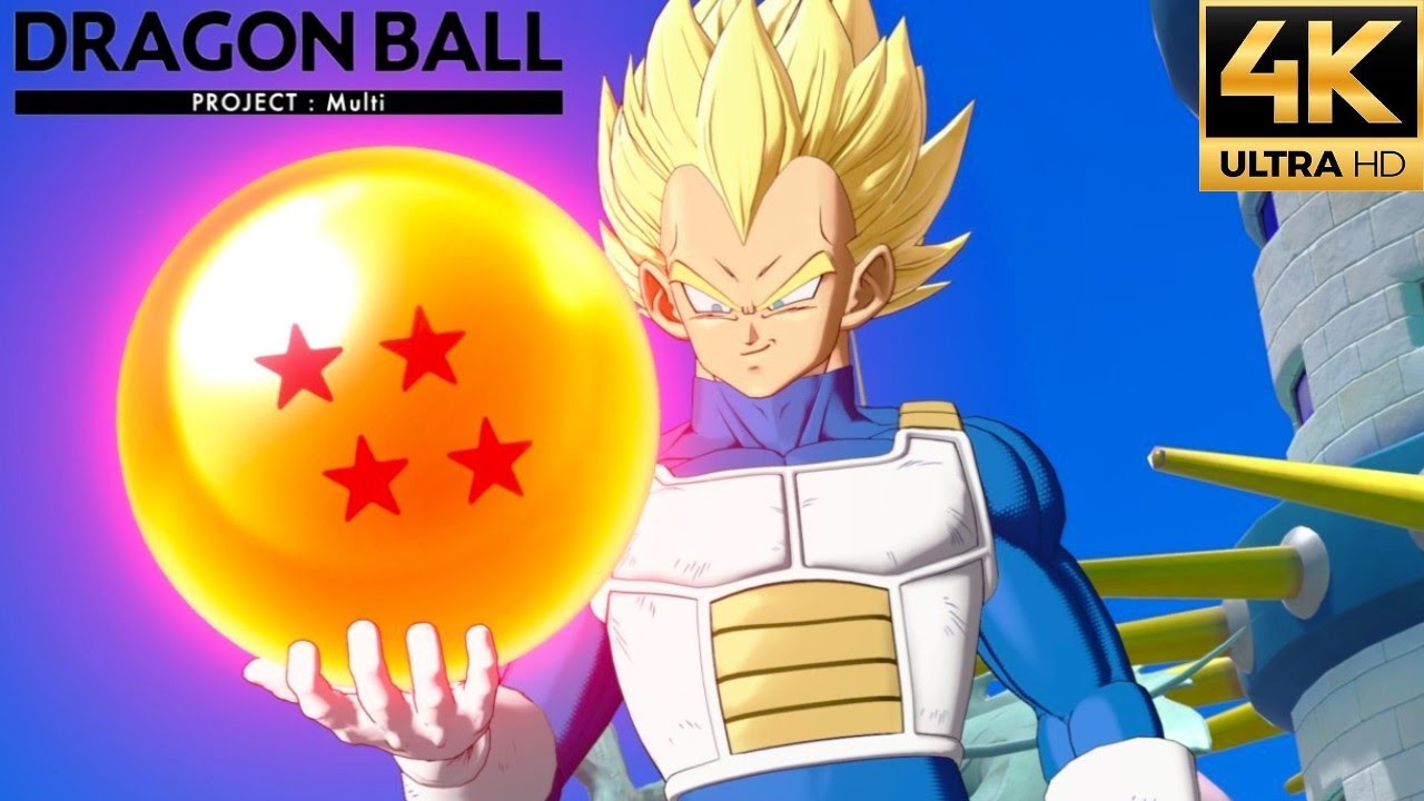 Dragon Ball Project Multi - Vegeta Full Game Gameplay (4K 60FPS) - YouTube