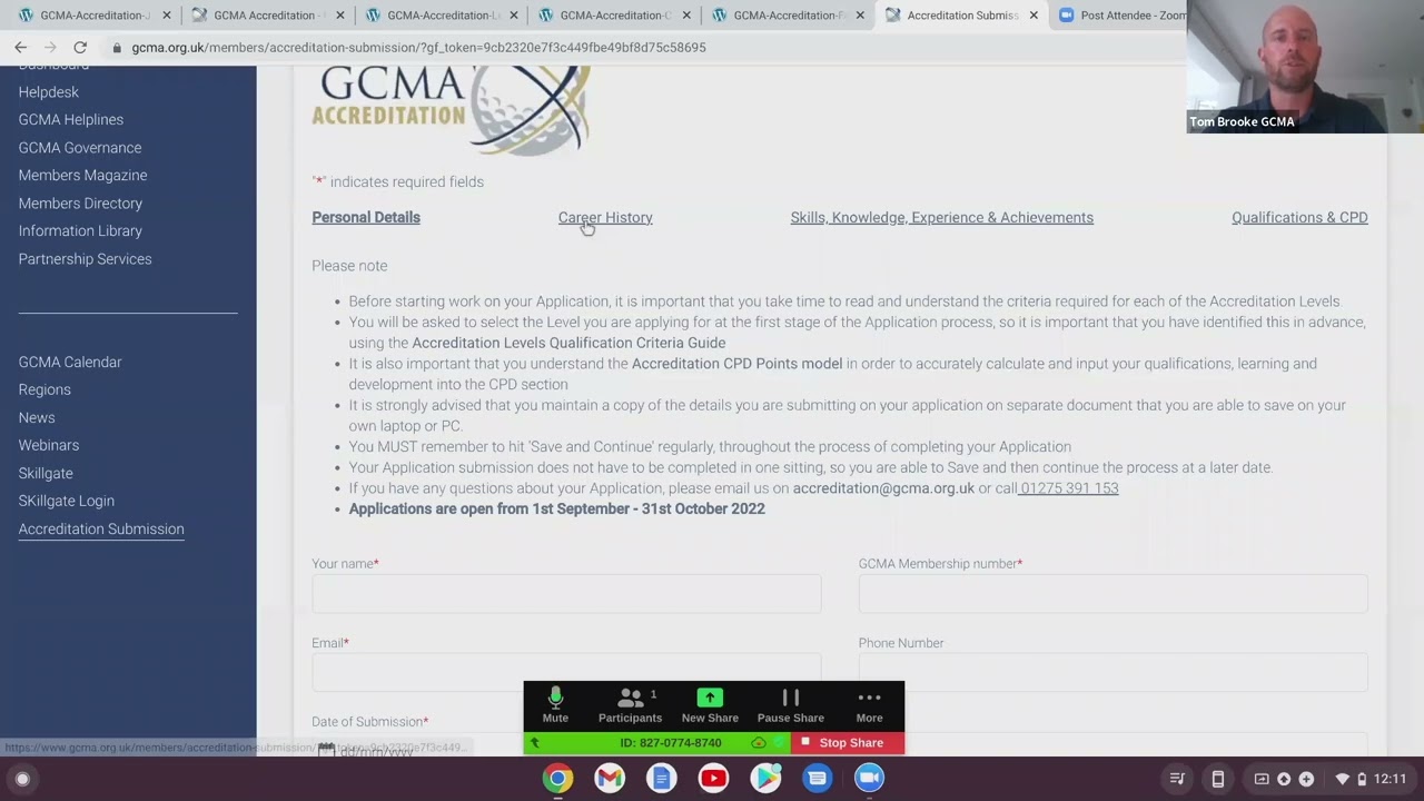 GCMA Accreditation: Introduction and Walkthrough - YouTube