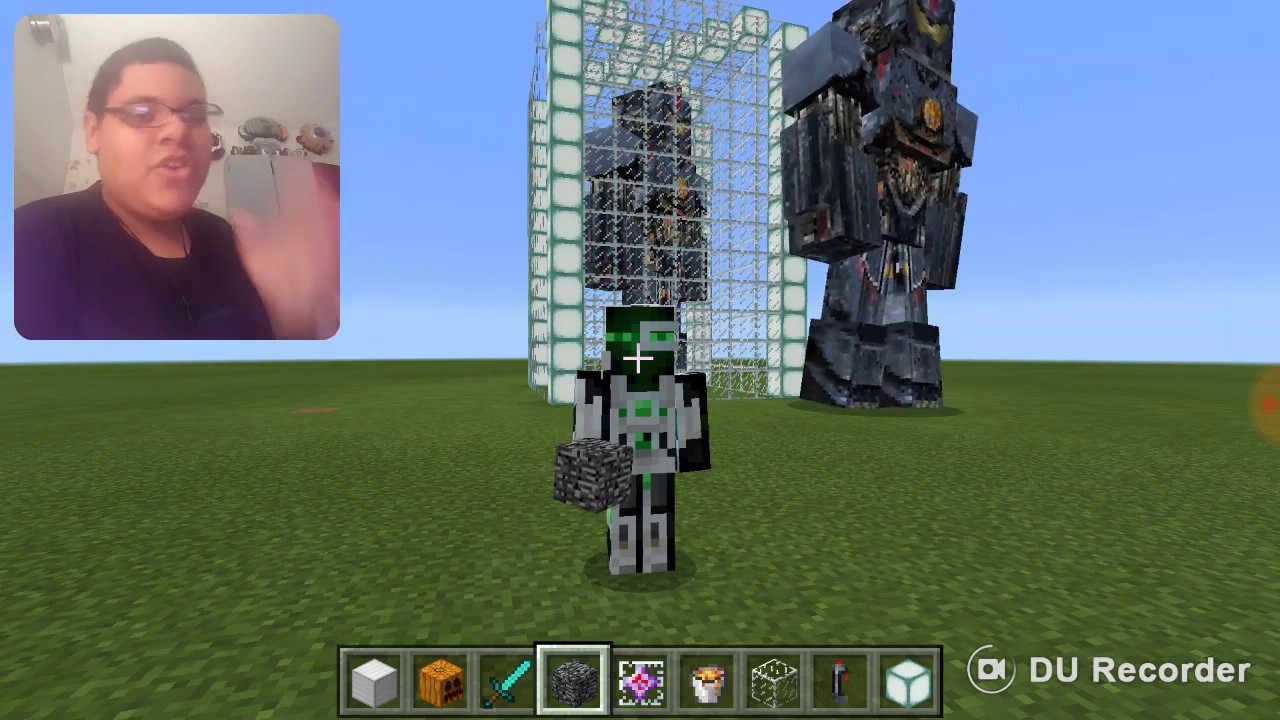 Megazord in Minecraft? Mech Suit and Mega Mech add-ons Review - YouTube
