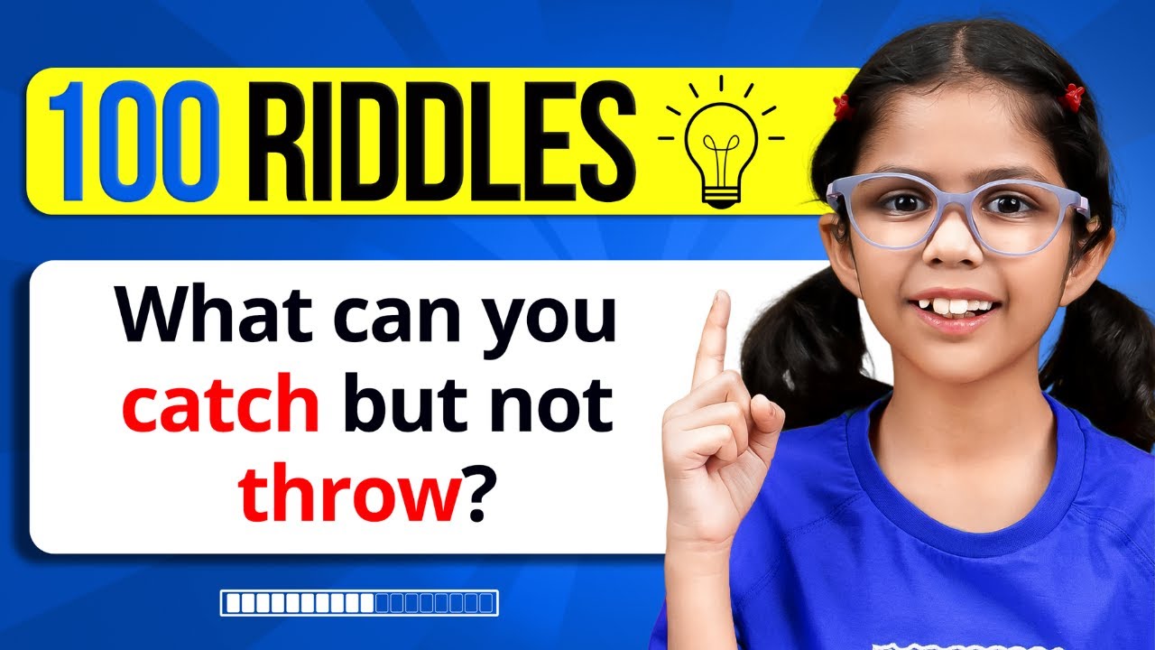 100 Riddles That Will Test Your Brain Speed 🧠, Brain Teasers for Kids 🧩 ...