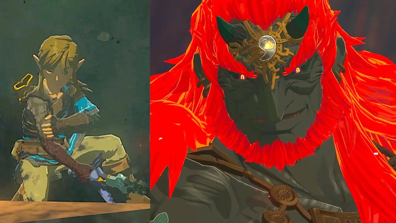 Demon King Ganandorf Talks About How He Destroyed Link's Arm Legend Of ...