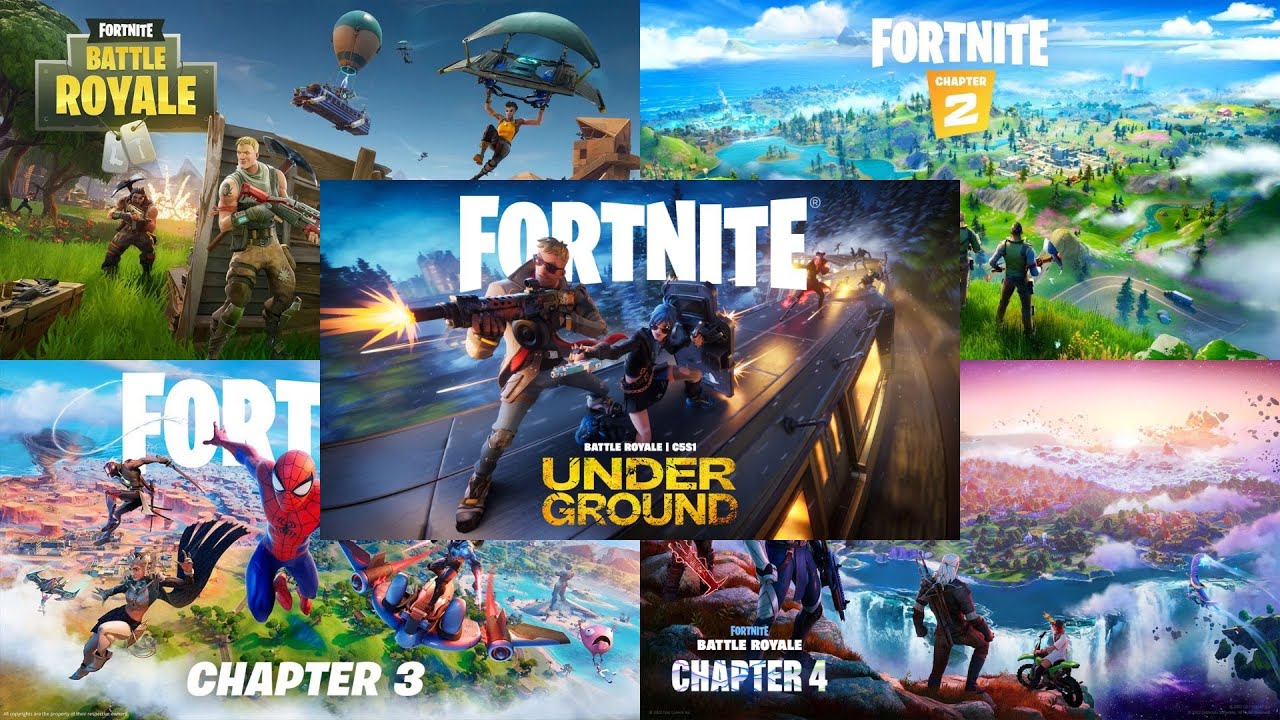 All Fortnite Cinematic Trailers | Chapter 1 - 5 - YouTube