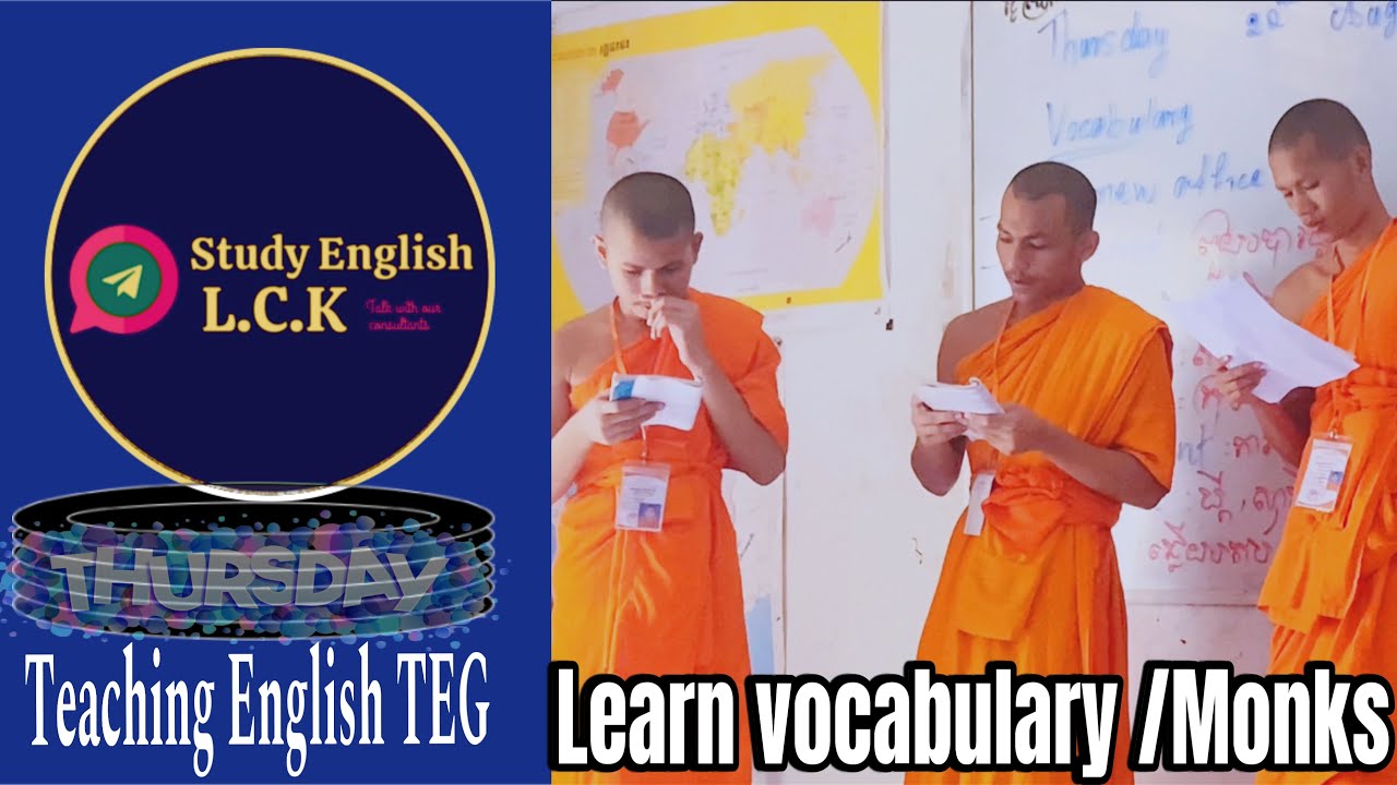 Learn vocabulary /Monks - YouTube