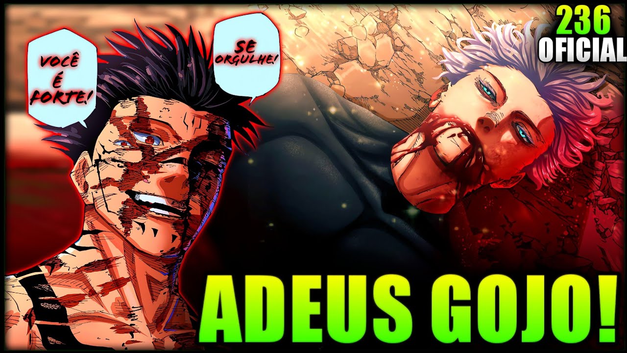 O FIM DE GOJO EXPLICADO… SUKUNA SE PROVOU COMO REI! - Jujutsu Kaisen ...