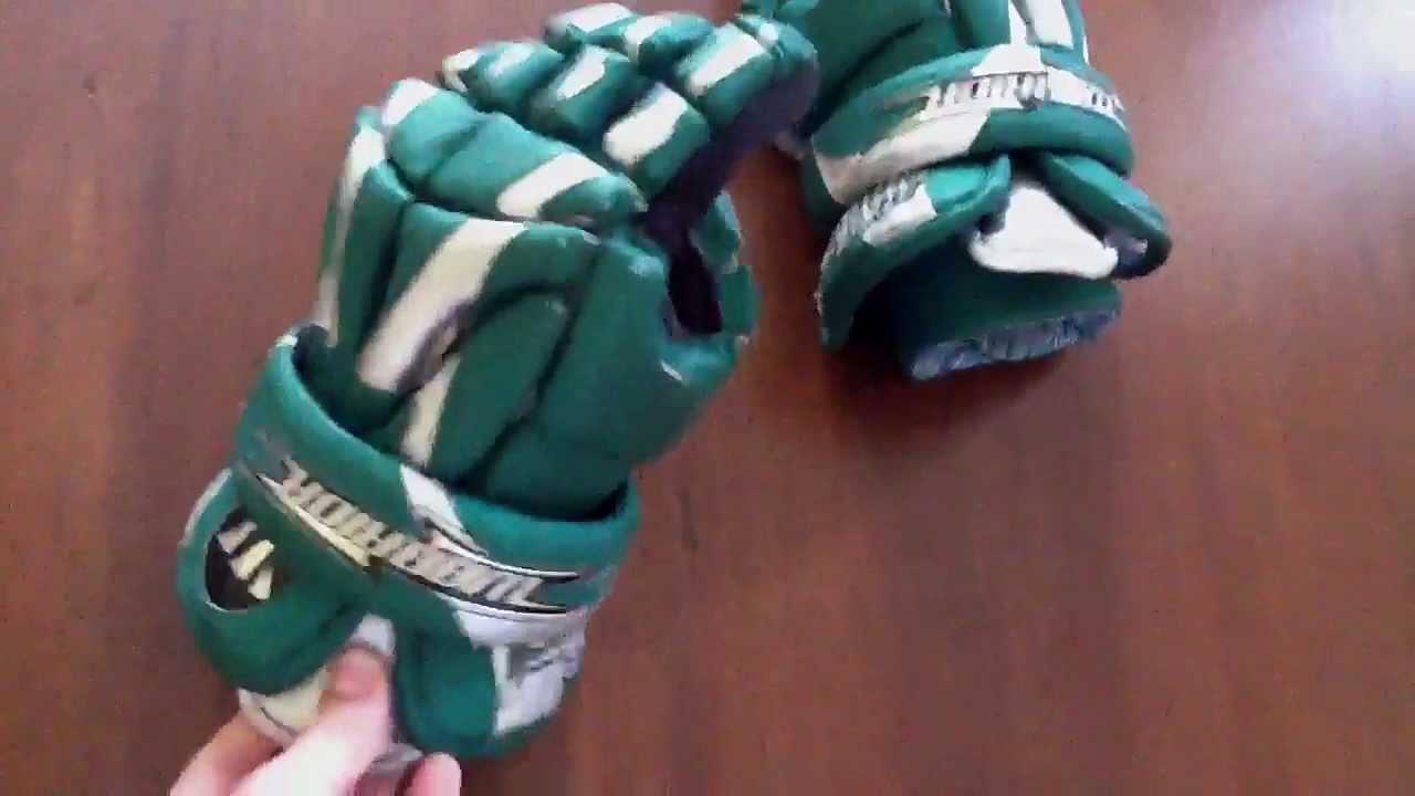 Warrior Mac Daddy Lacrosse Gloves Review - YouTube