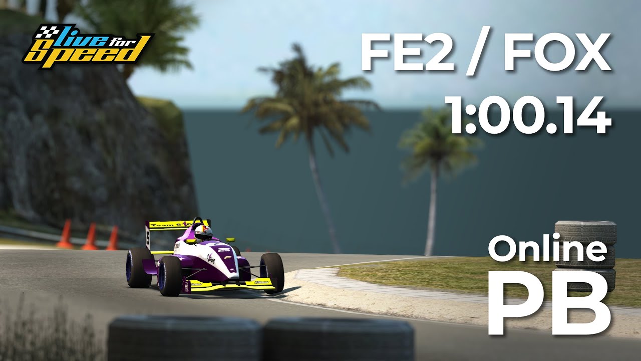 Live for Speed | FE2 FOX 1:00.14 Online PB - YouTube