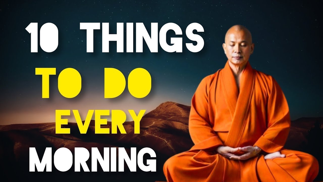 10 Things To Do Every Morning For A Better Life//Zen/Buddhist story ...