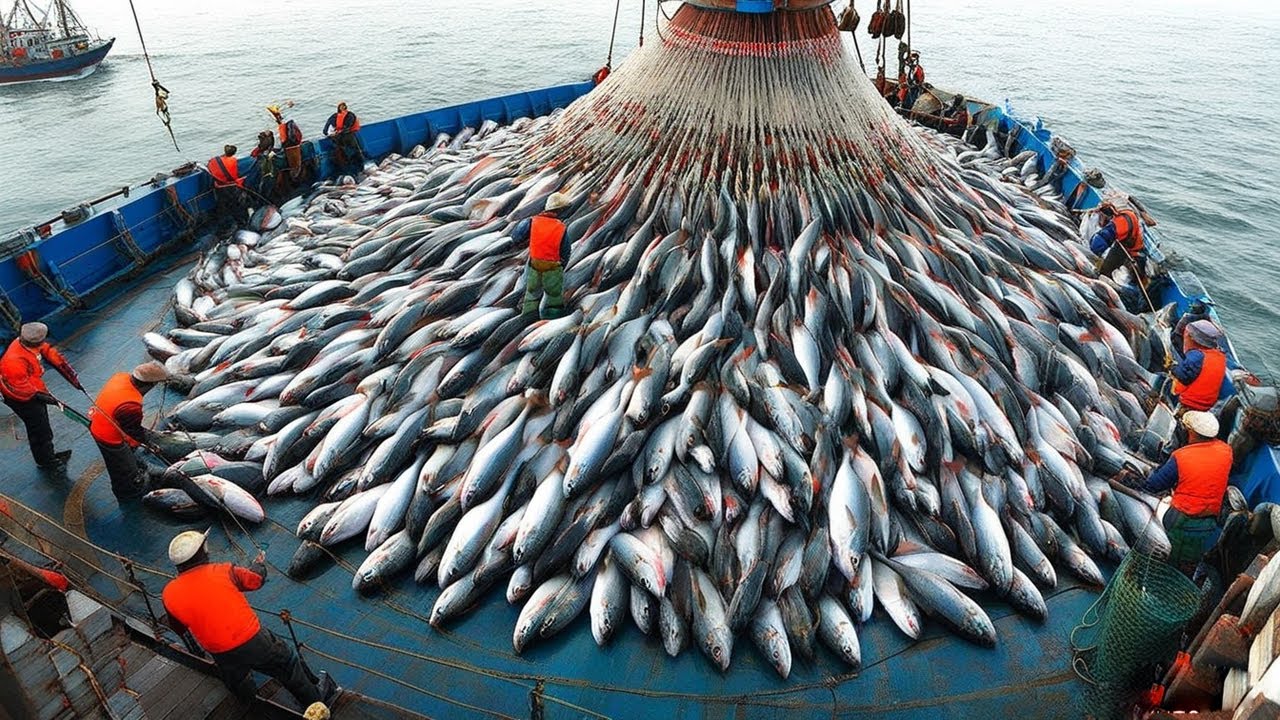 Unbelievable - How Cod Fishermen Catch Thousands of Tons of Fish in ...