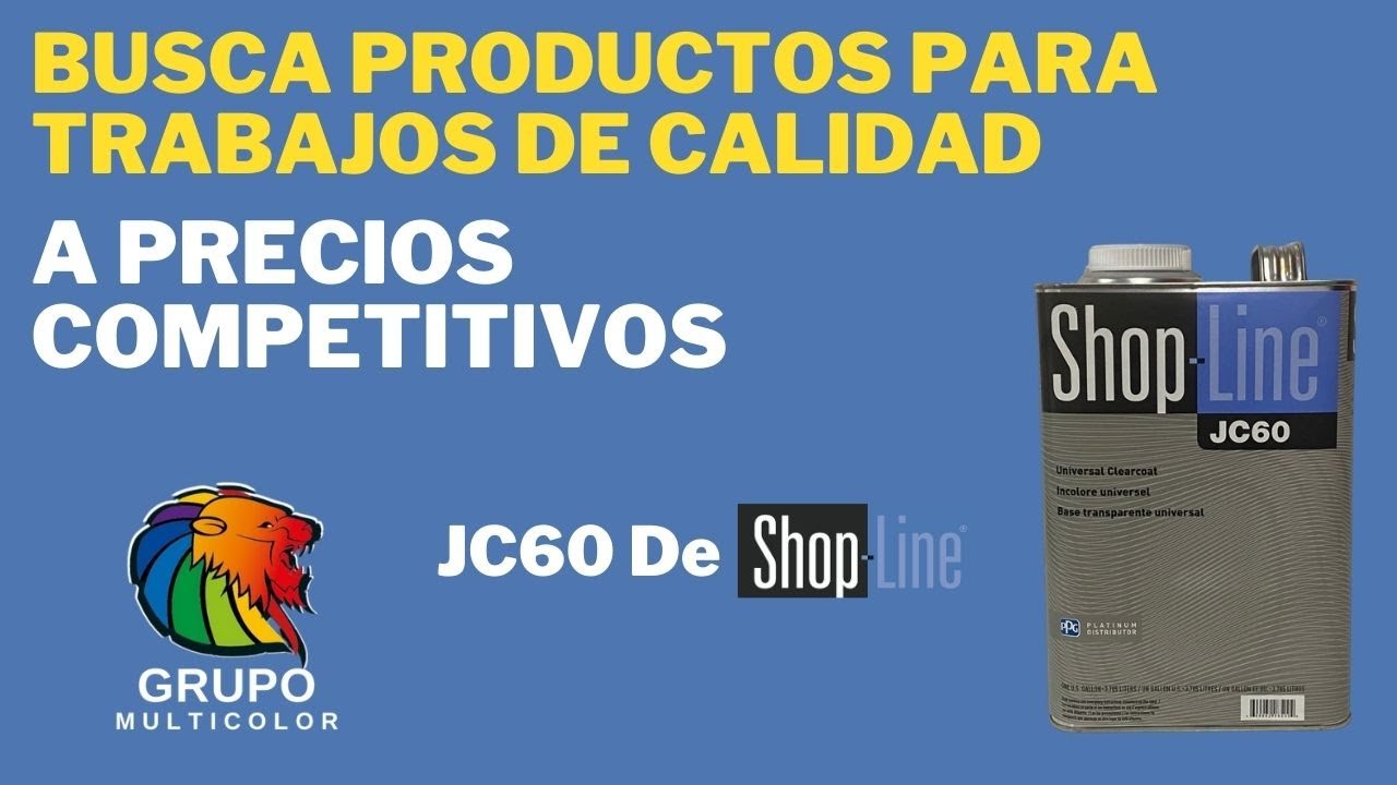GRUPO MULTICOLOR PRESENTA, JC60 DE SHOP-LINE - YouTube