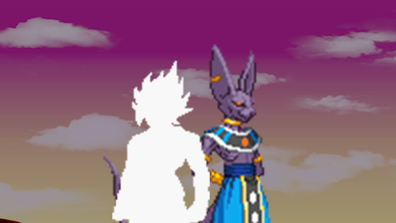 Sprite Animation: Beerus VS Mastered UI SSJ Goku - YouTube