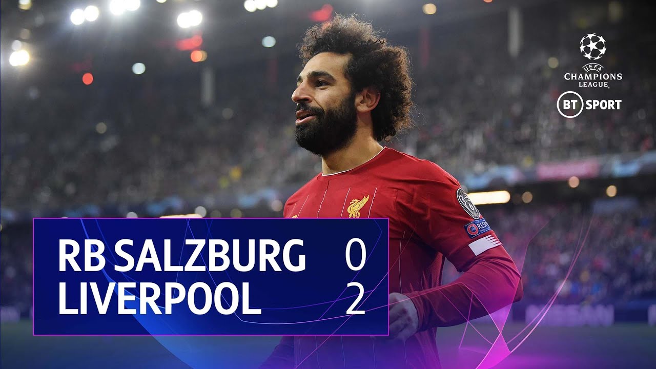 Red Bull Salzburg vs Liverpool (0-2) | UEFA Champions League Highlights ...