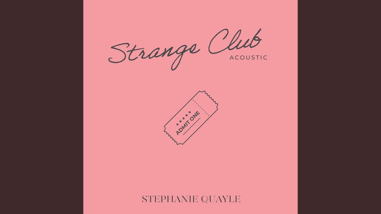 Strange Club (Acoustic) - YouTube