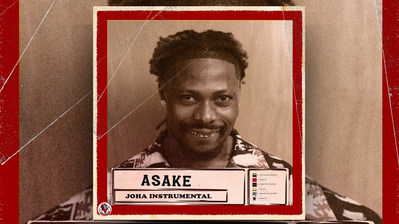 Asake - "Joha" Official Instrumental (Prod. HBvibes) - YouTube
