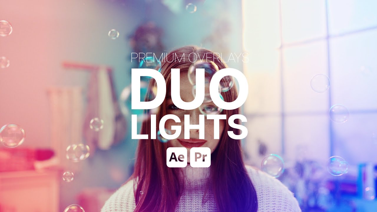 Premium Overlays Duolights (After Effects - Premiere Pro Mogrts) - YouTube