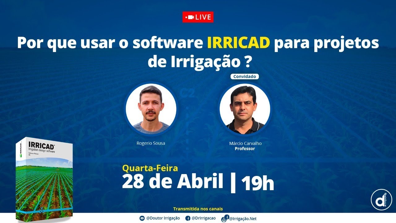 Por que usar o software IRRICAD para projetos de Irrigação? - YouTube