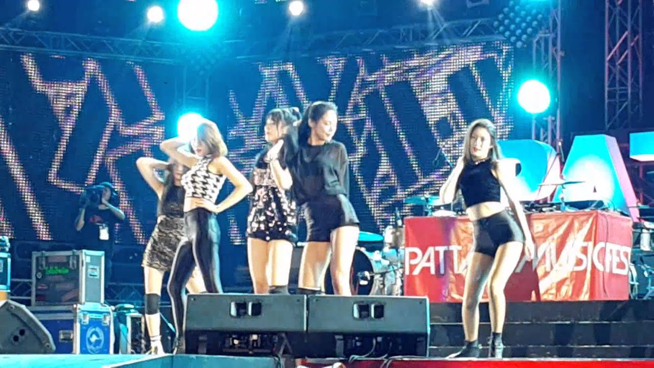 2016년 3월 19일 걸그룹 라니아(Korea Girl Group RANIA) 파타야 뮤직페스티벌 (2016 pattaya ...