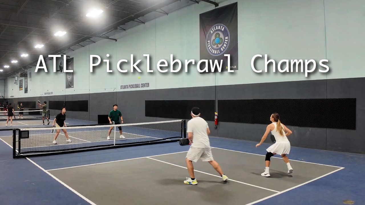 ATL Picklebrawl Mixed Doubles Championship Game - YouTube