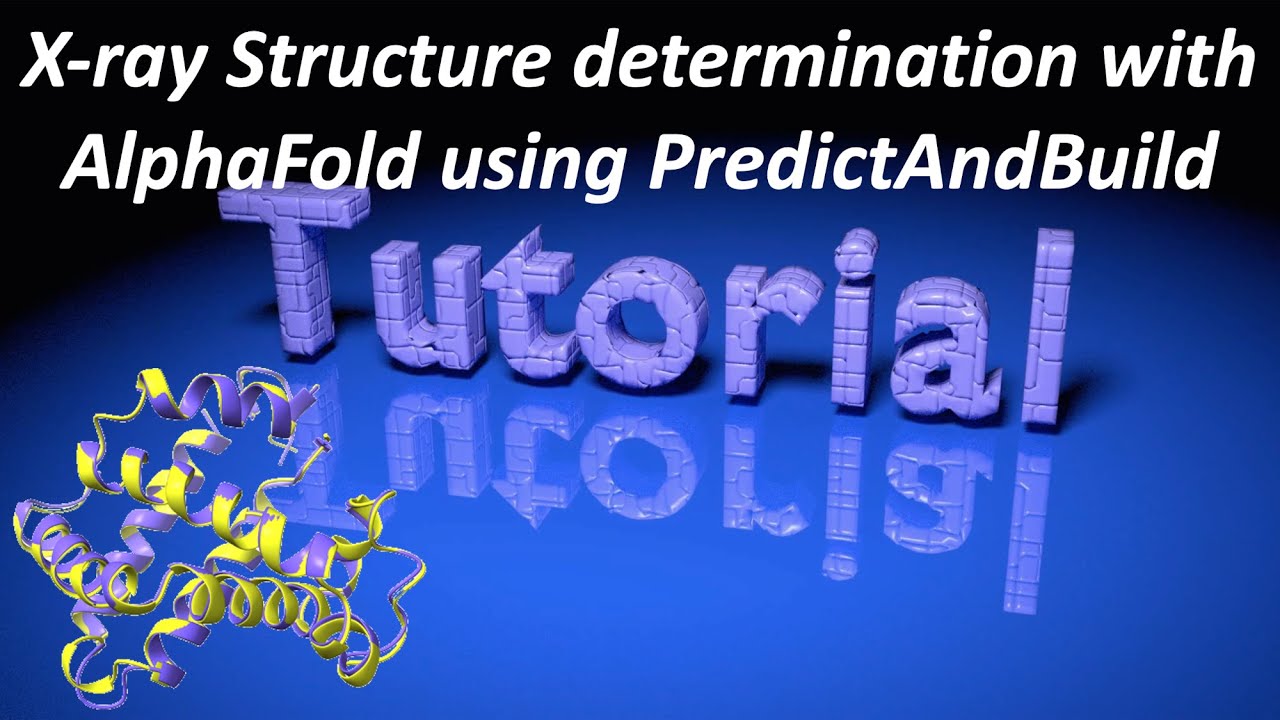 X-ray structure determination with AlphaFold using PredictAndBuild ...