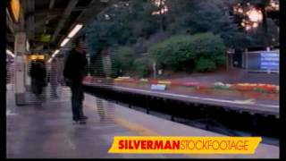 HD People in the Train Station Time lapse
