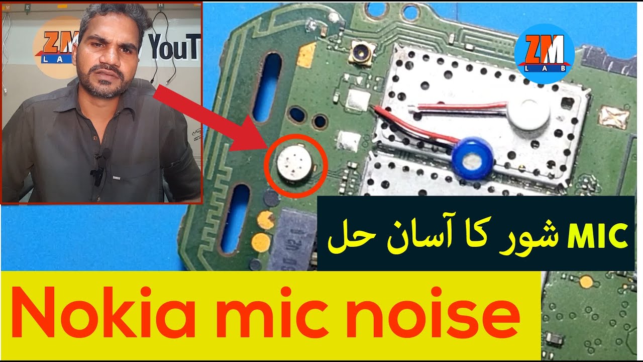 Nokia mic noise solution. Mic replace Guide, mic noise, universal mic ...