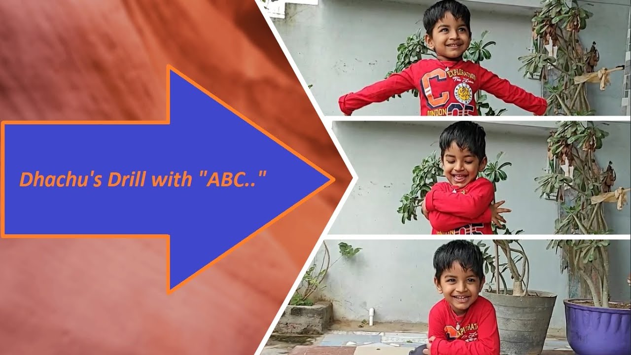 Alphabetical Drill | abc drill for kids | Fun Drill | Dhachu's Drill ...