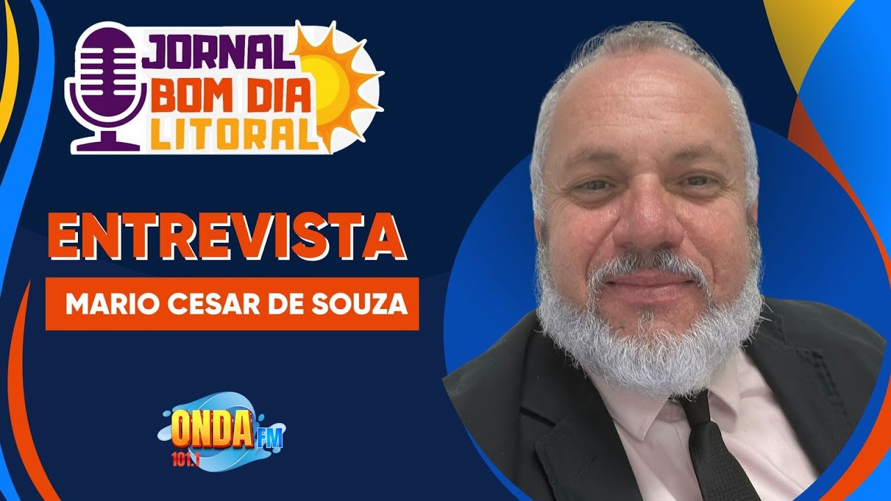 Jornal BOM DIA LITORAL MARIO CESAR - ONDAFM (03/03/2025) - YouTube