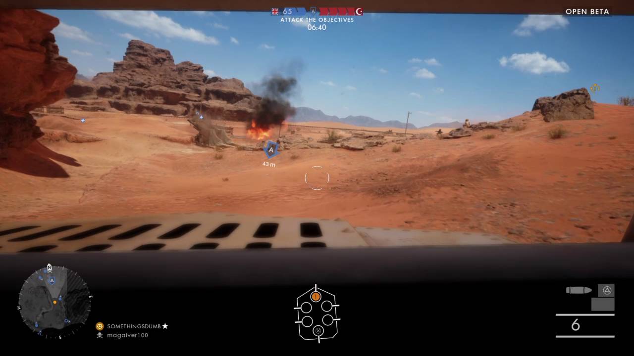 Battlefield 1 Heavy Tank Gameplay Rush - YouTube