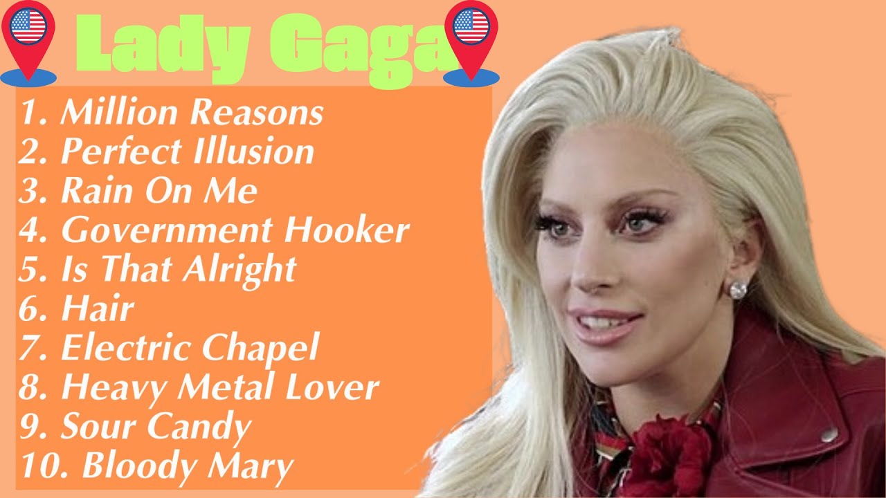 Lady Gaga Playlist - Greatest Hits Songs of All Time - YouTube