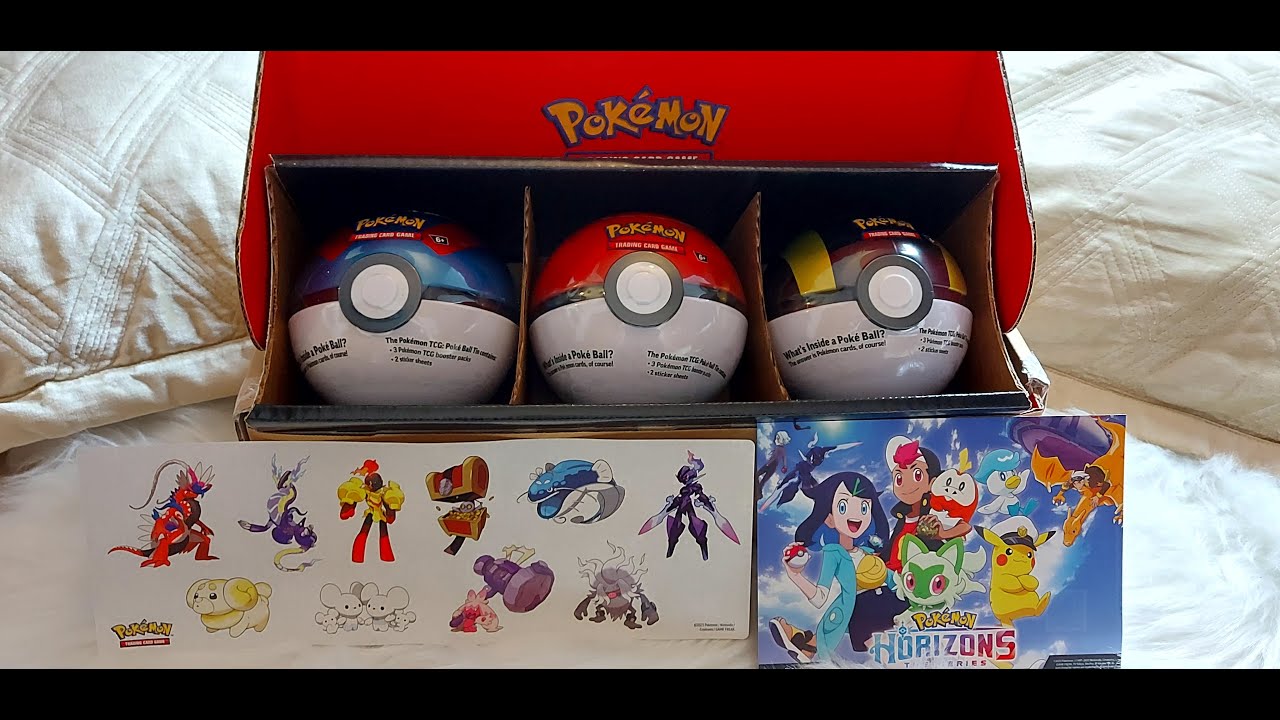 Pokemon TCG Poke Ball,Great Ball & Ultra Ball Unboxing - YouTube