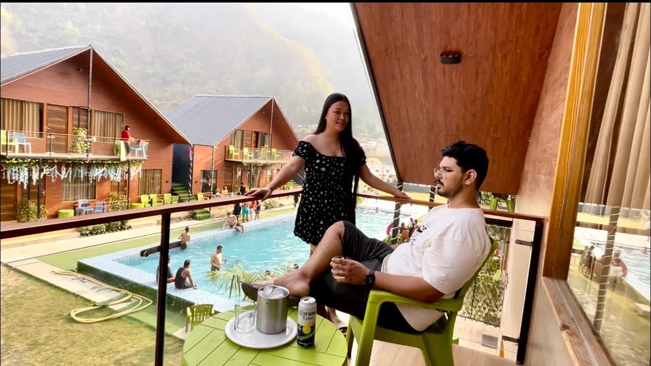 off to rishikesh with pati dev ♥️ Instagram k famous resort Green Lemon ...