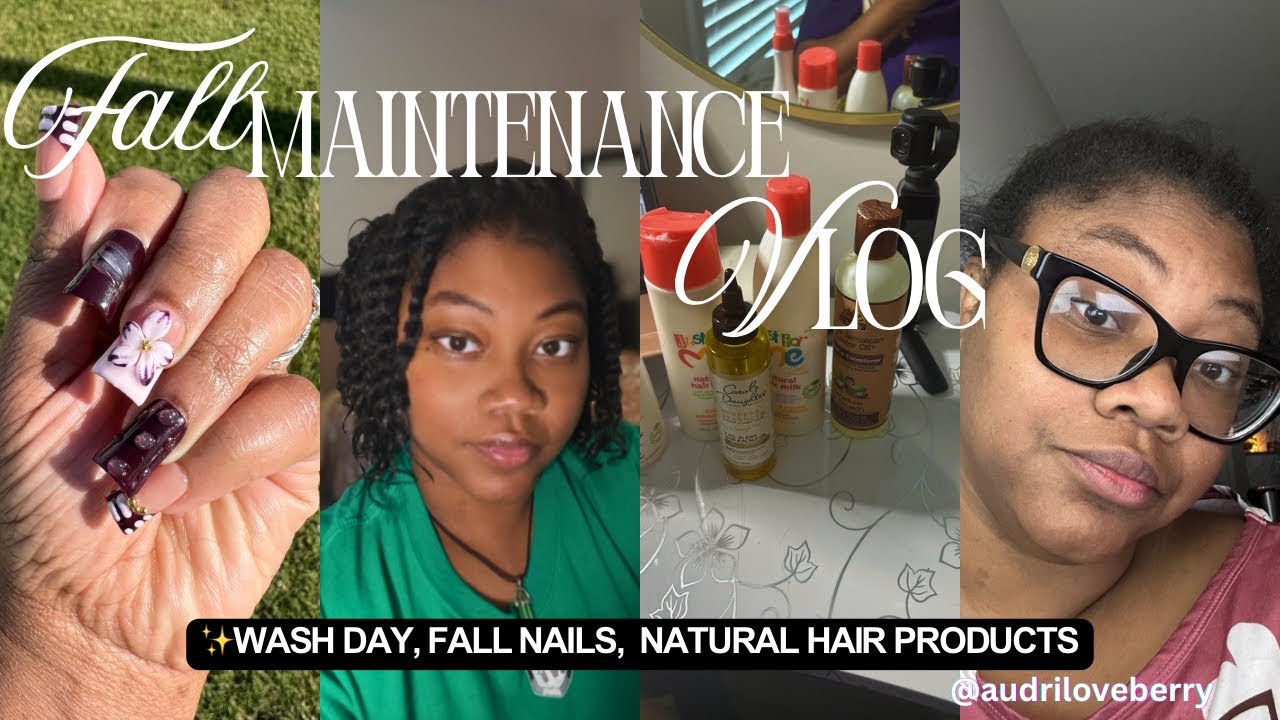 Fall Hair Wash Day, No more Heat, Dry scalp issues, Getting out of a ...
