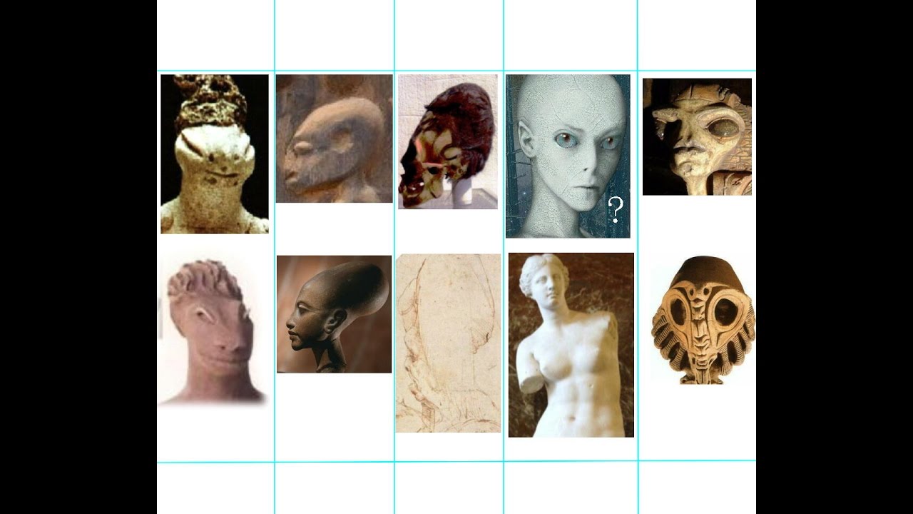 2127（4）Good Aliens vs Evil Aliens善玉vs悪玉エイリアン・4種類のエイリアンFour Species of ...