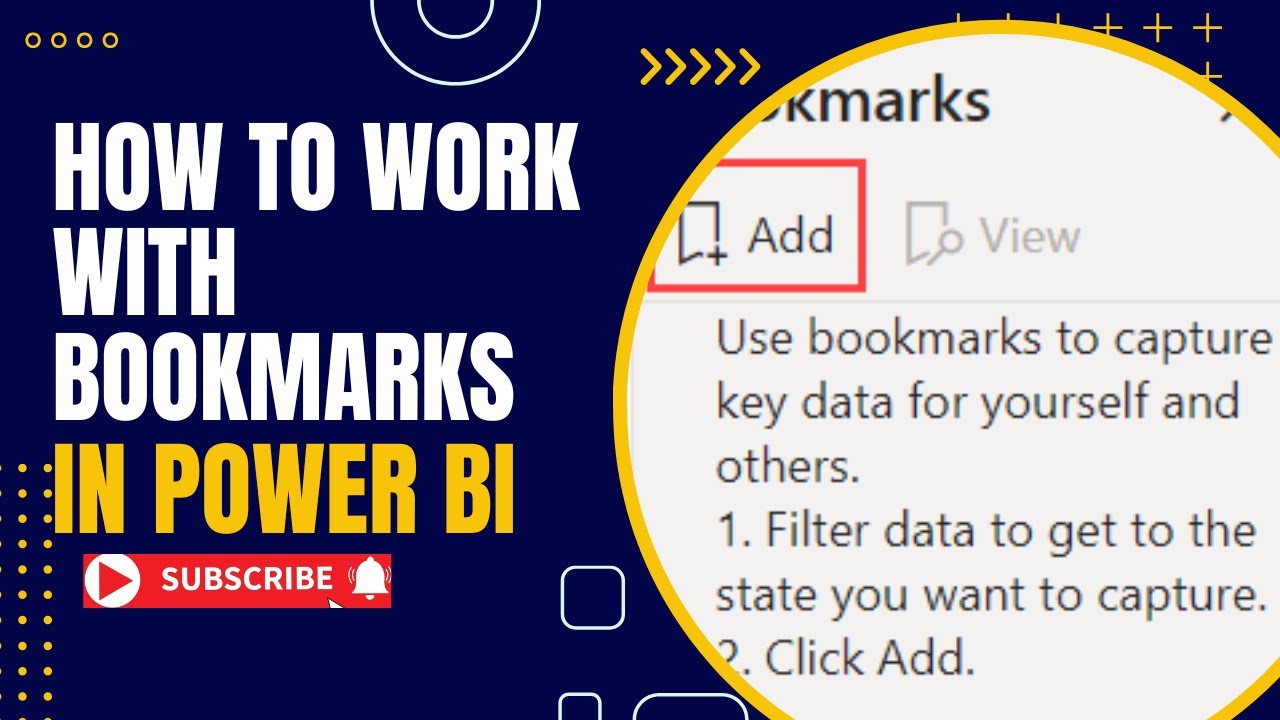 How to Use Bookmarks in Power BI to Create Interactive Reports - YouTube