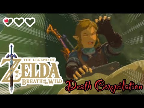 The Legend of Zelda BOTW Death Compilation TOTK Hype! - YouTube