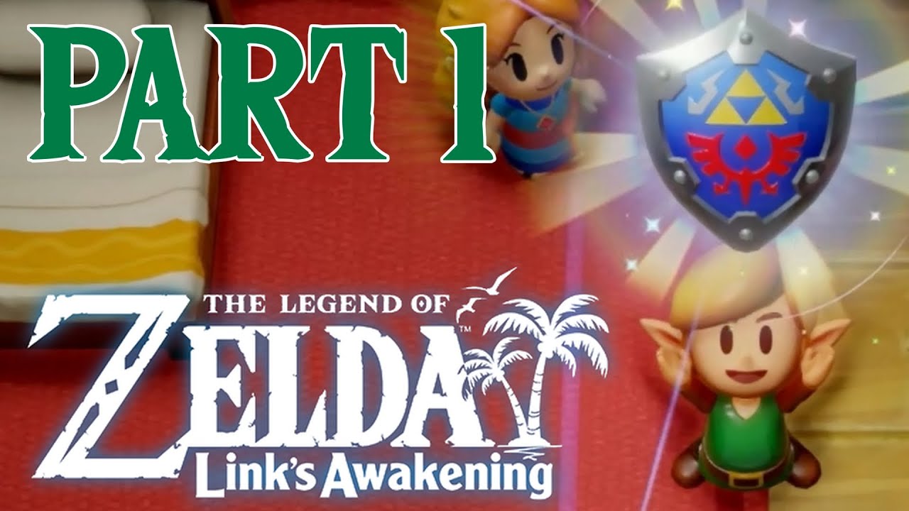 The Legend Of Zelda: Link's Awakening First Playthrough! Part 1 - First ...
